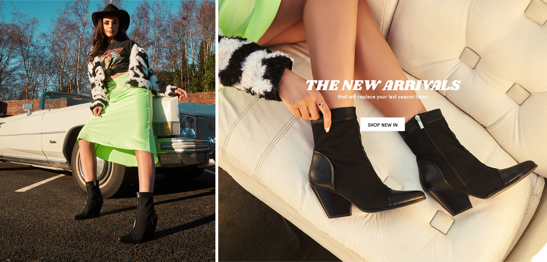 EGO Shoes: Perspex Heels, Knee High Boots & Stilettos